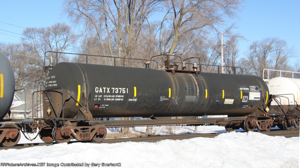 GATX 73751 - General American Marks